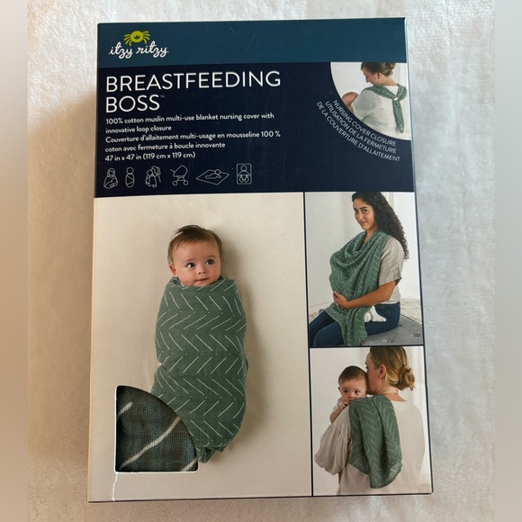 Itzy Ritzy | Accessories | Itzy Ritzy Breastfeeding Boss Cotton Muslin ...